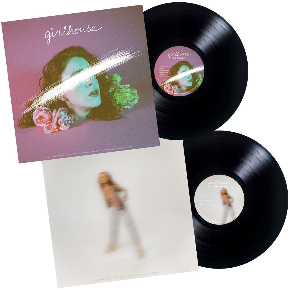 Girlhouse The Third And Fourth Eps Vinyl girlhouse-the-third-and-fourth-eps-vinyl