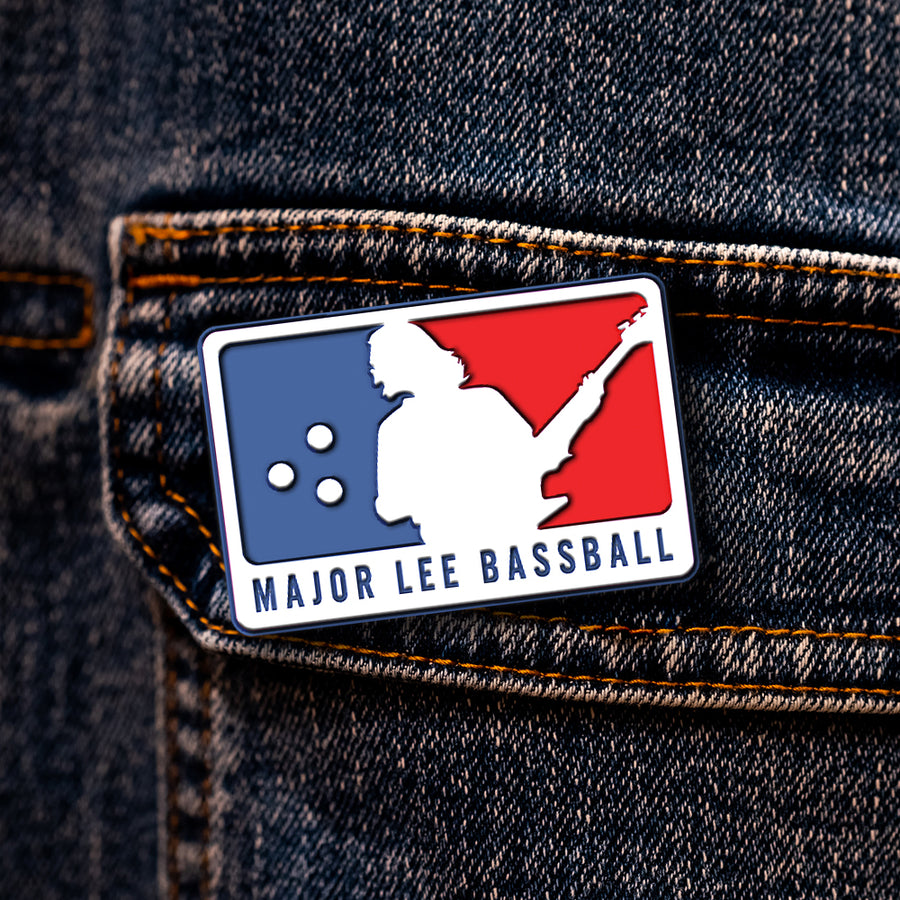 MAJOR LEE BASSBALL ENAMEL PIN - Official Rush Merch