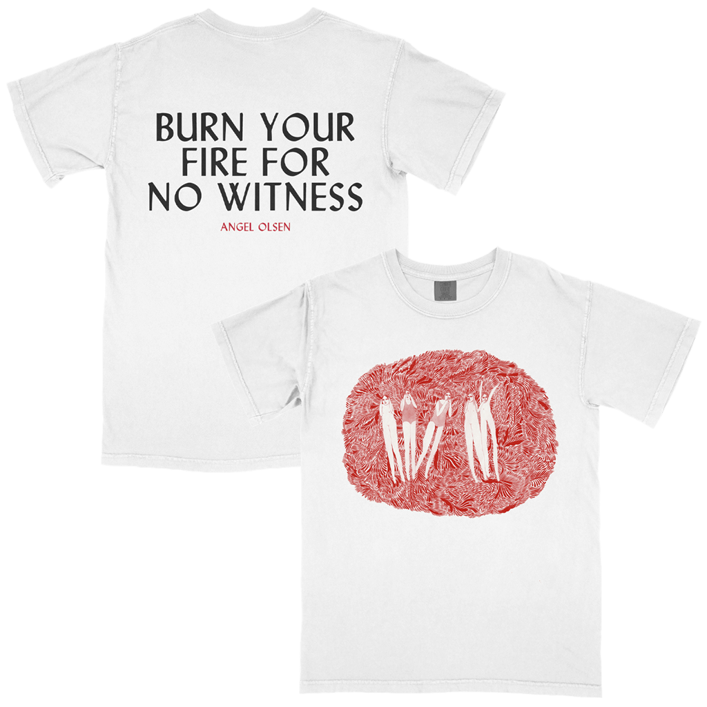 Angel Olsen - Burn Your Fire For No Witness White T-Shirt