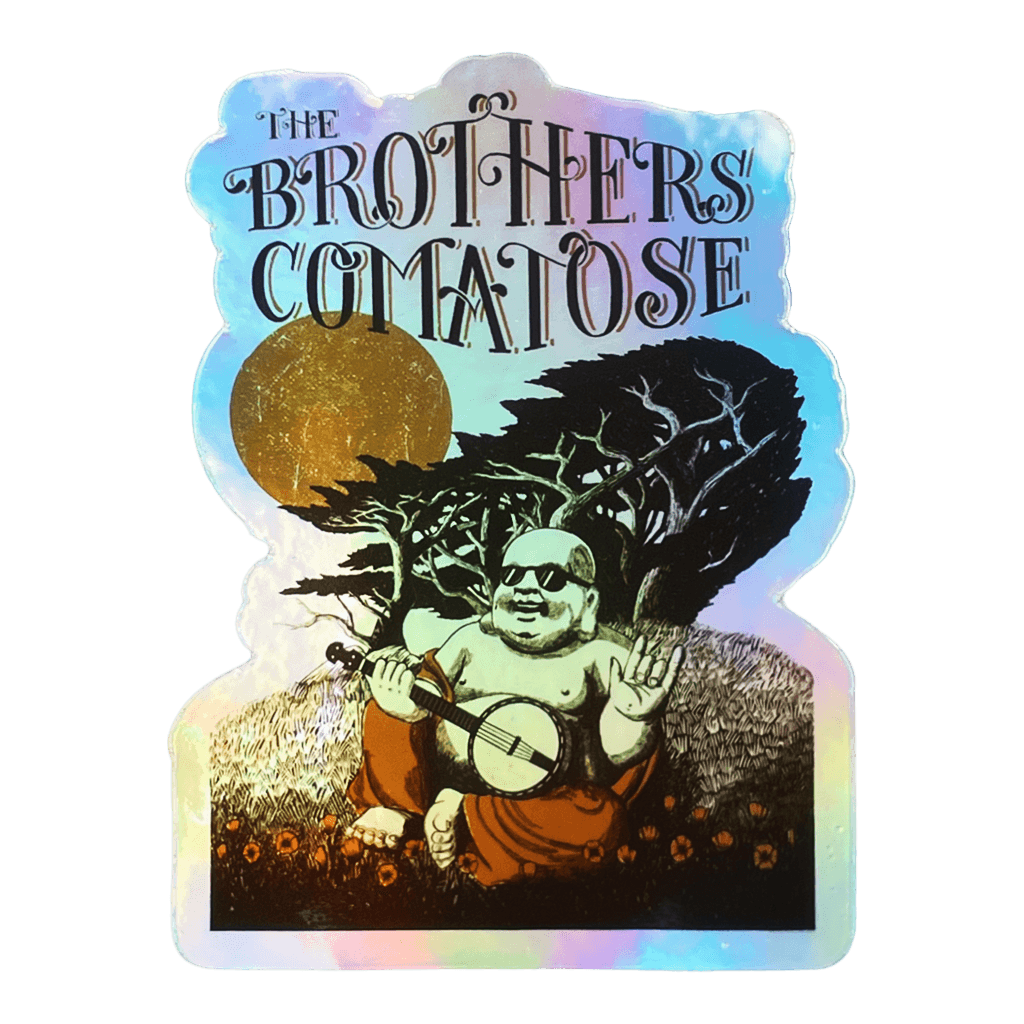 The Brothers Comatose - BroCo Buddah Holographic Sticker