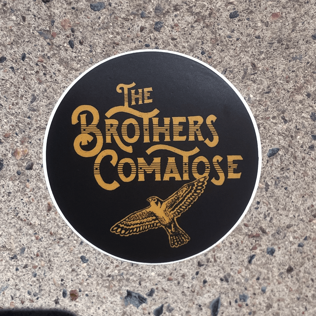 The Brothers Comatose - Hawk Sticker