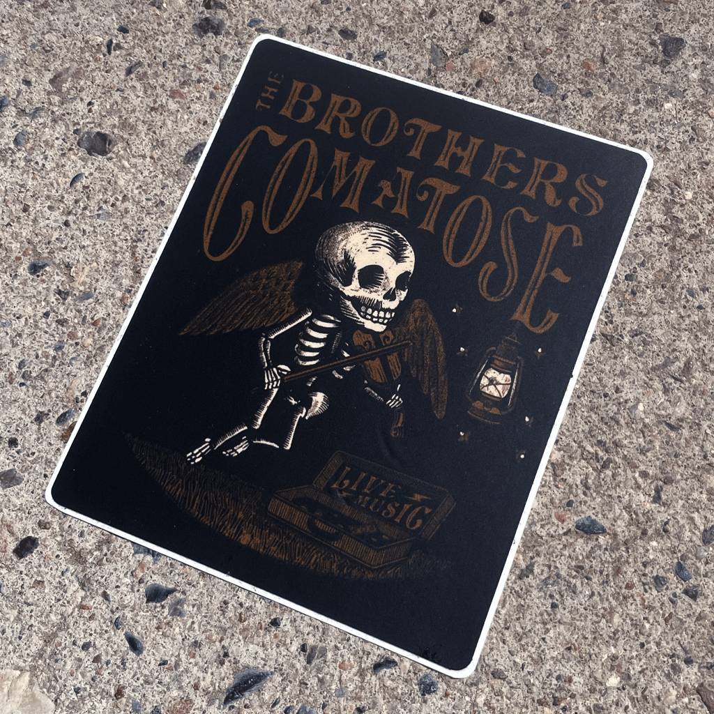 The Brothers Comatose - BroCo Skeleton Sticker