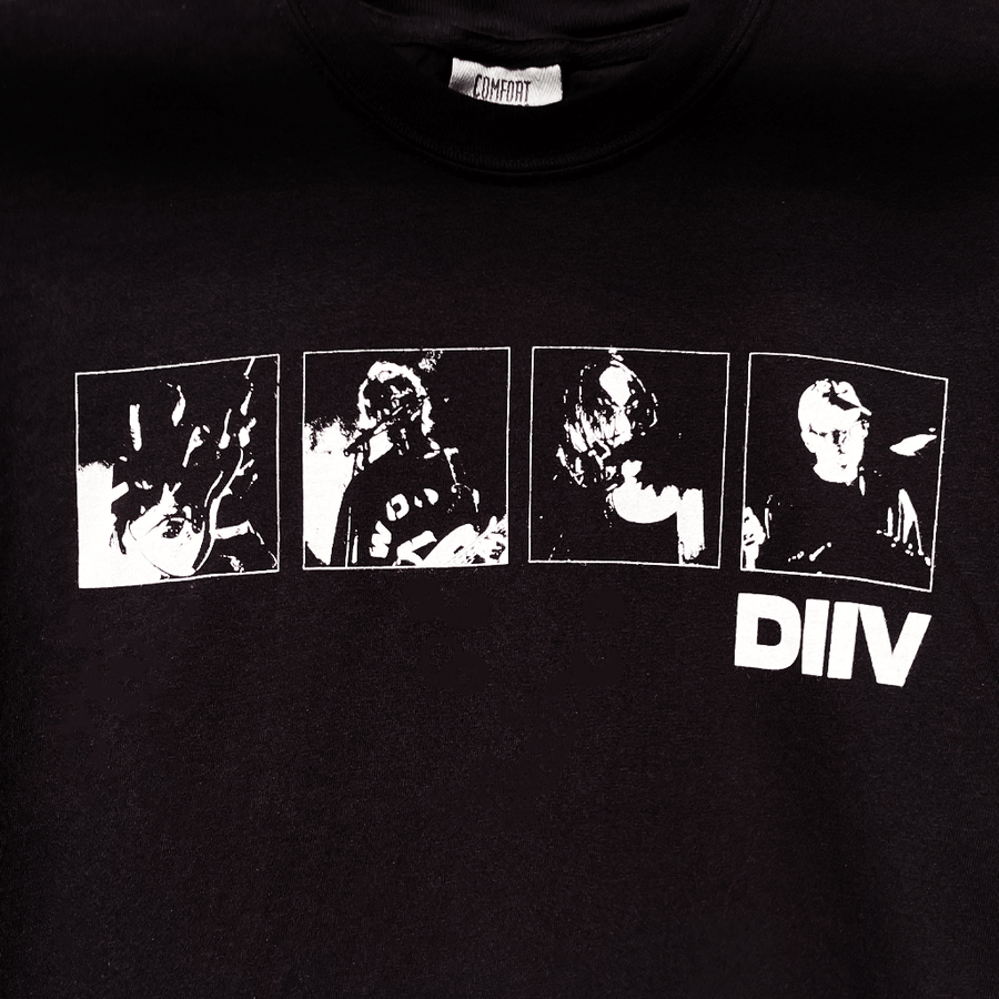 DIIV - Live Band Black T-Shirt