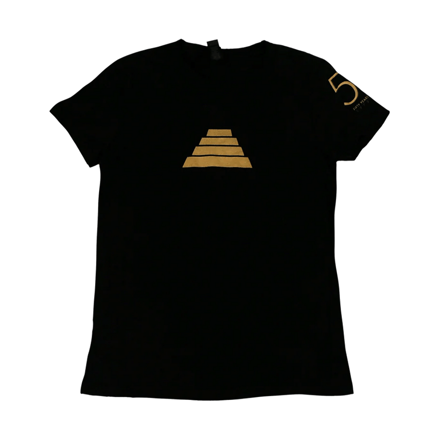 Devo - Ladies 50 Years of Devo-Lution Live Black Tee