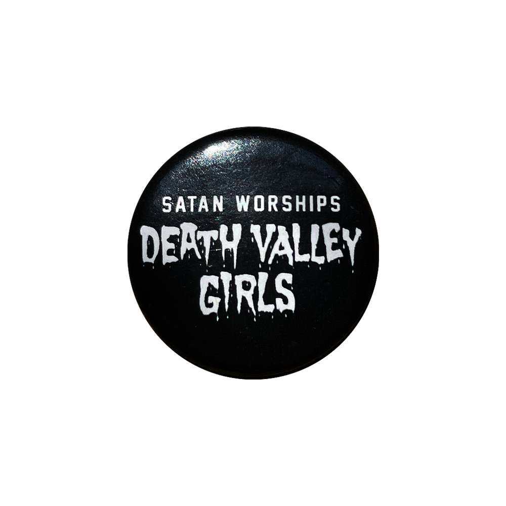 Death Valley Girls - Satan Worship Button