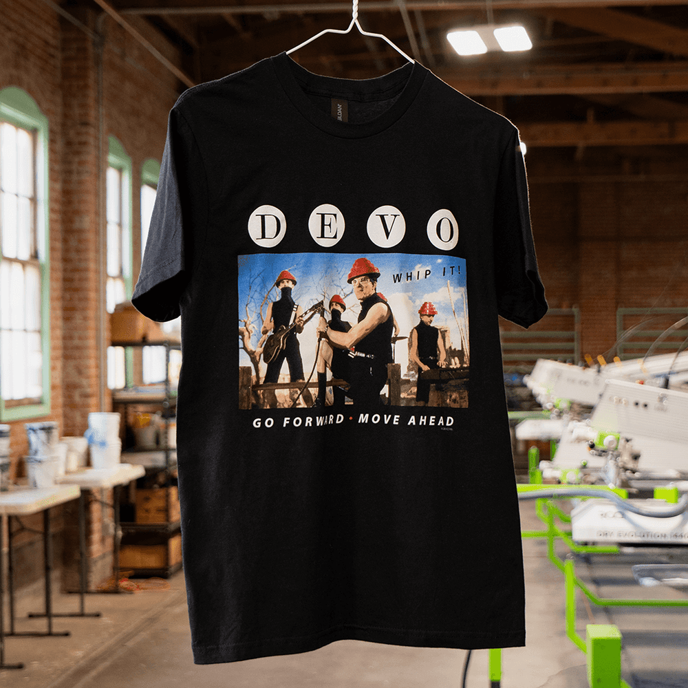 Devo - Whip It Black T-Shirt