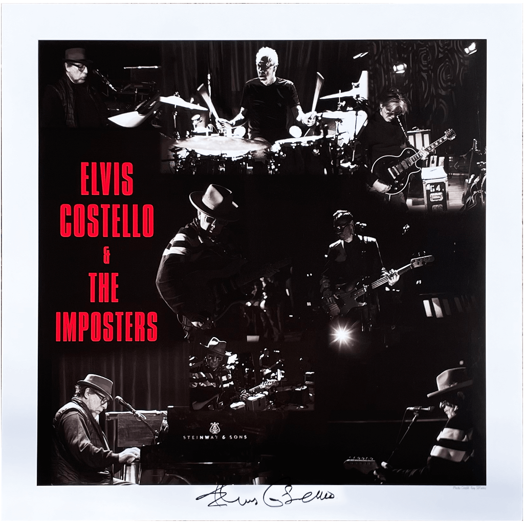 Elvis Costello - Signed Imposters Poster