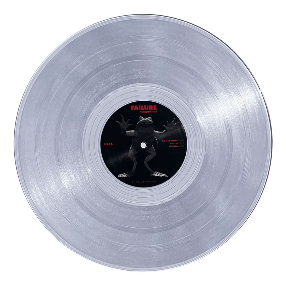 Failure - Magnified - 12" Clear Red Double Vinyl