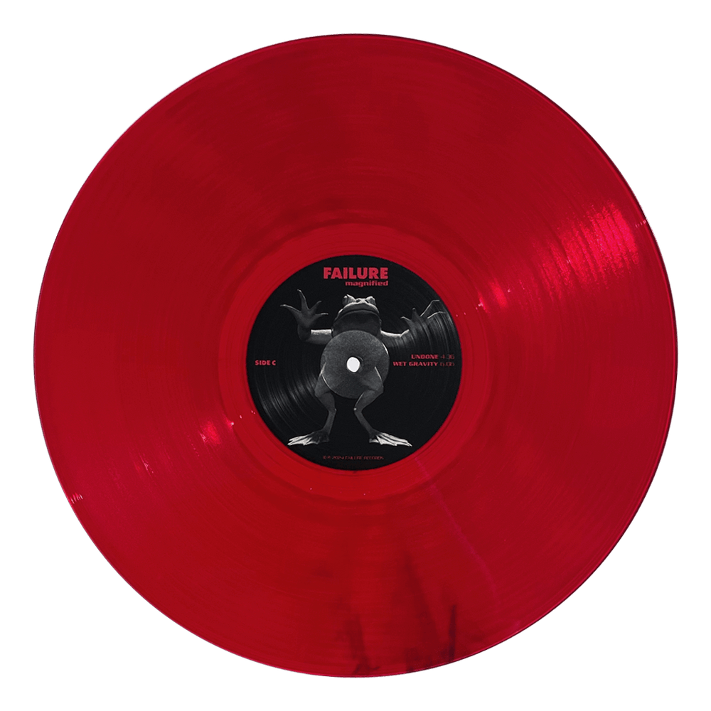 Failure - Magnified - 12" Clear Red Double Vinyl