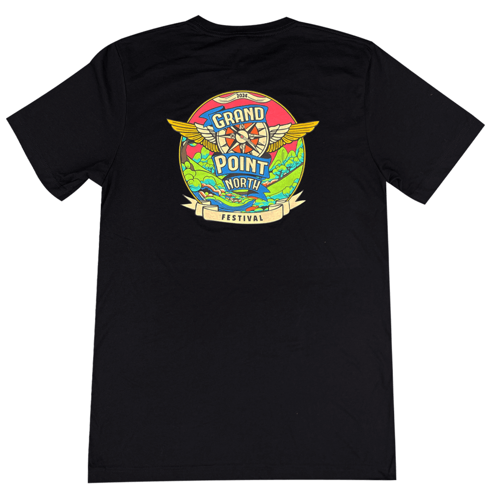 Grand Point North Festival Black T-Shirt