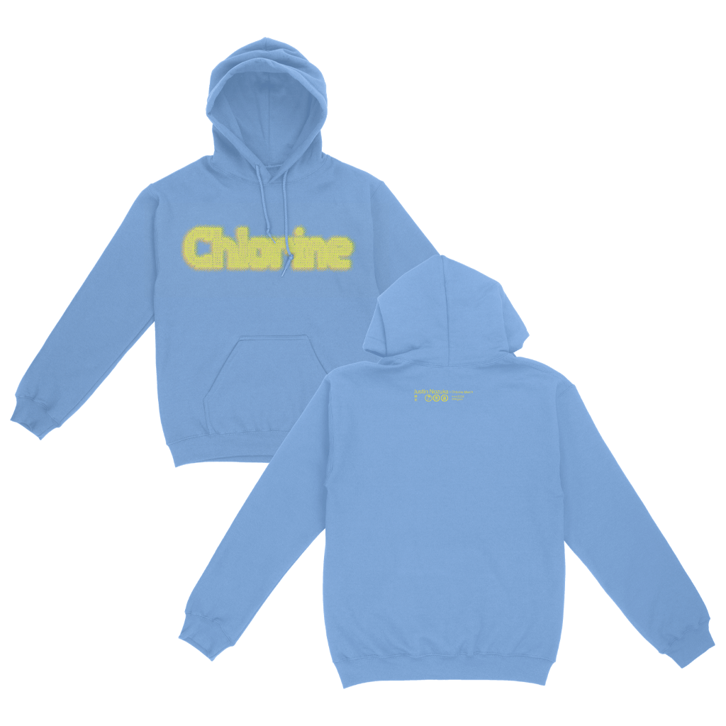 Justin Nozuka - Chlorine Light Blue Hoodie