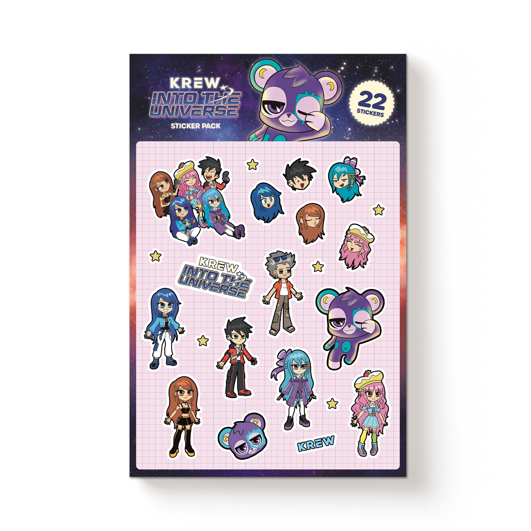 KREW: INTO THE UNIVERSE Bundle 1: New Universe Pack (Ltd Edition) - KR