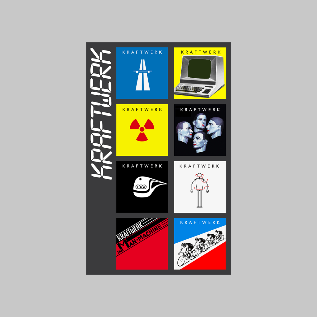 Kraftwerk - Kraftwerk Sticker Sheet