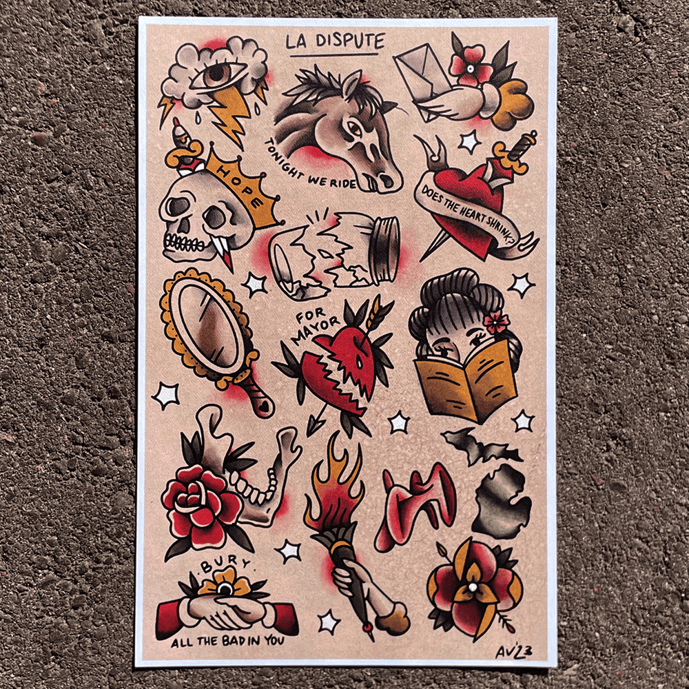 La Dispute - Flash Poster
