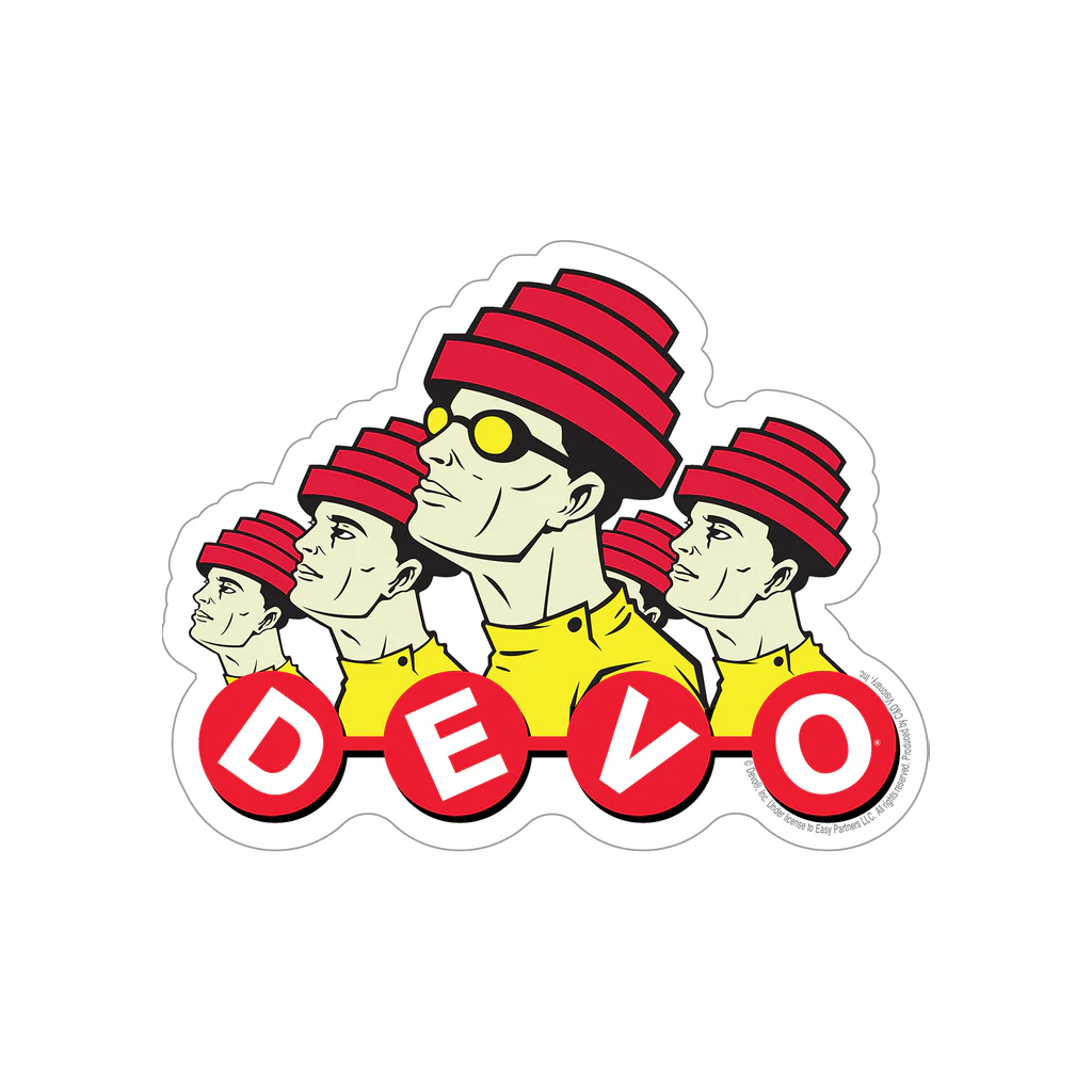 Devo - Band by Scrojo Sticker