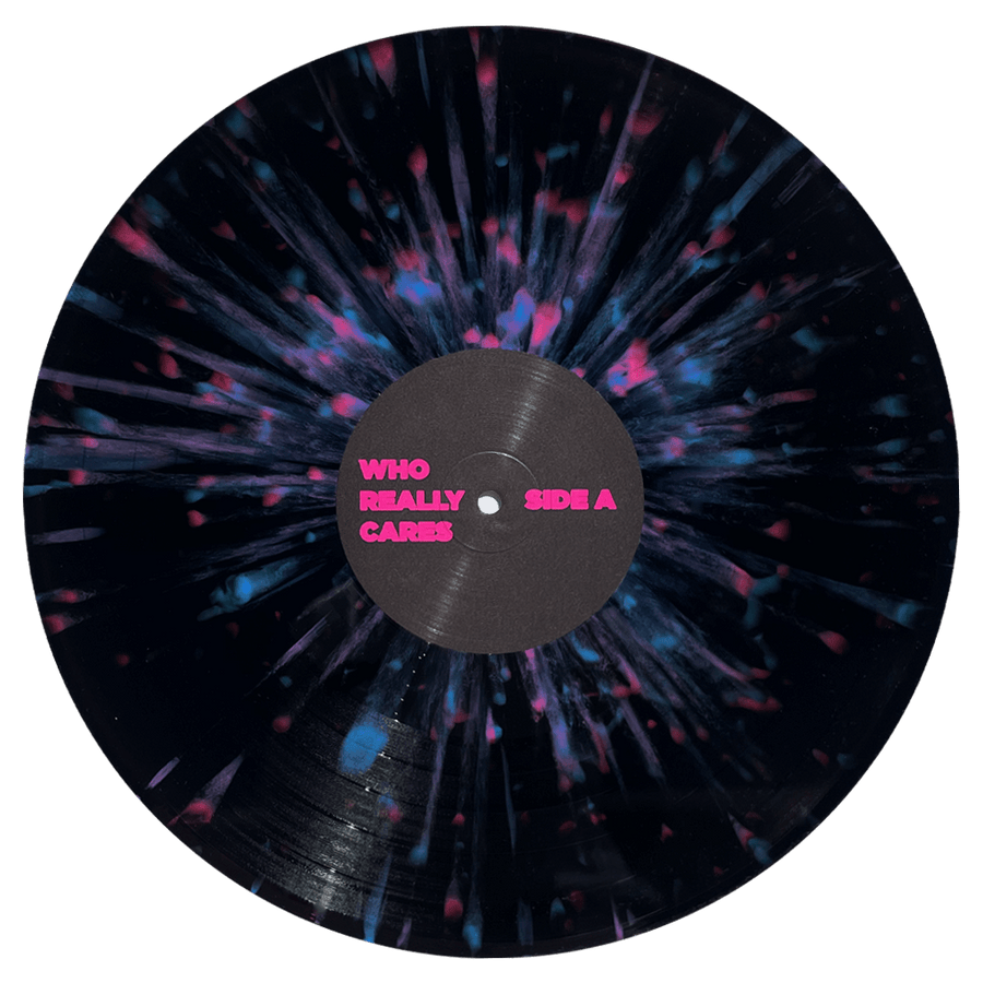 TV Girl - Who Really Cares 12" Blue & Pink Splatter Vinyl