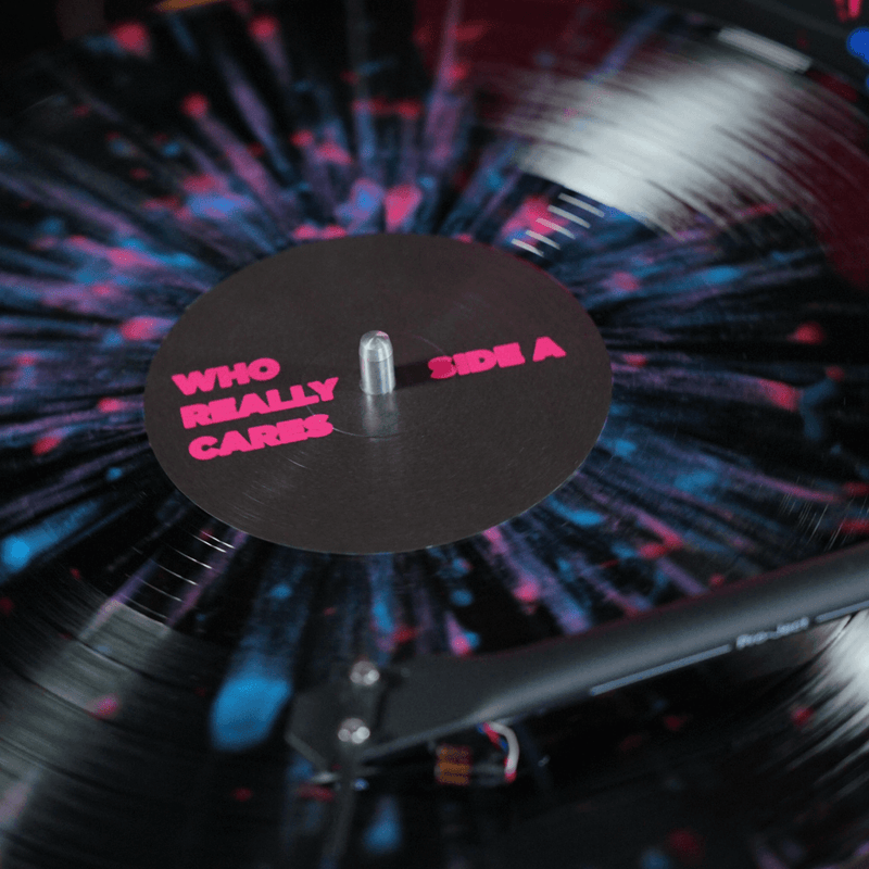 TV Girl - Who Really Cares 12" Blue & Pink Splatter Vinyl