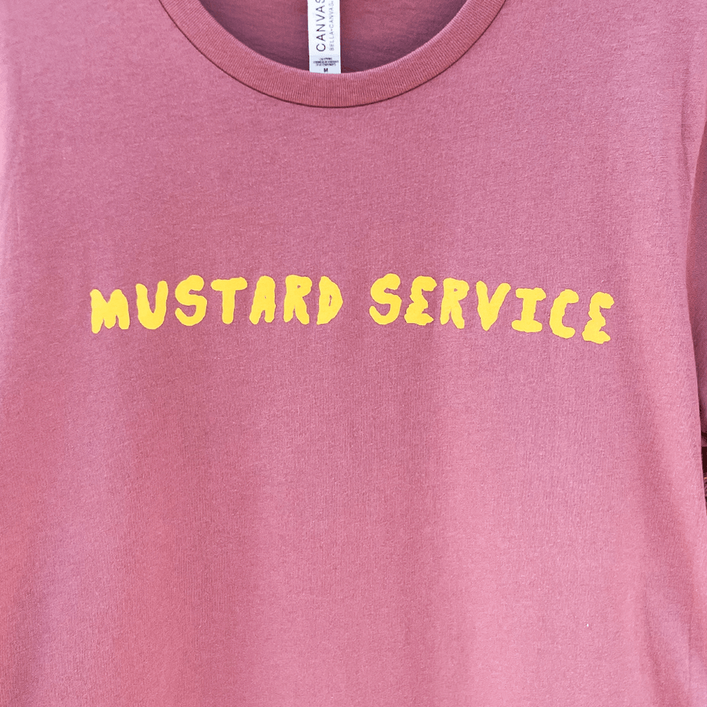 Mustard Service - Zest Pop Colored T-Shirt