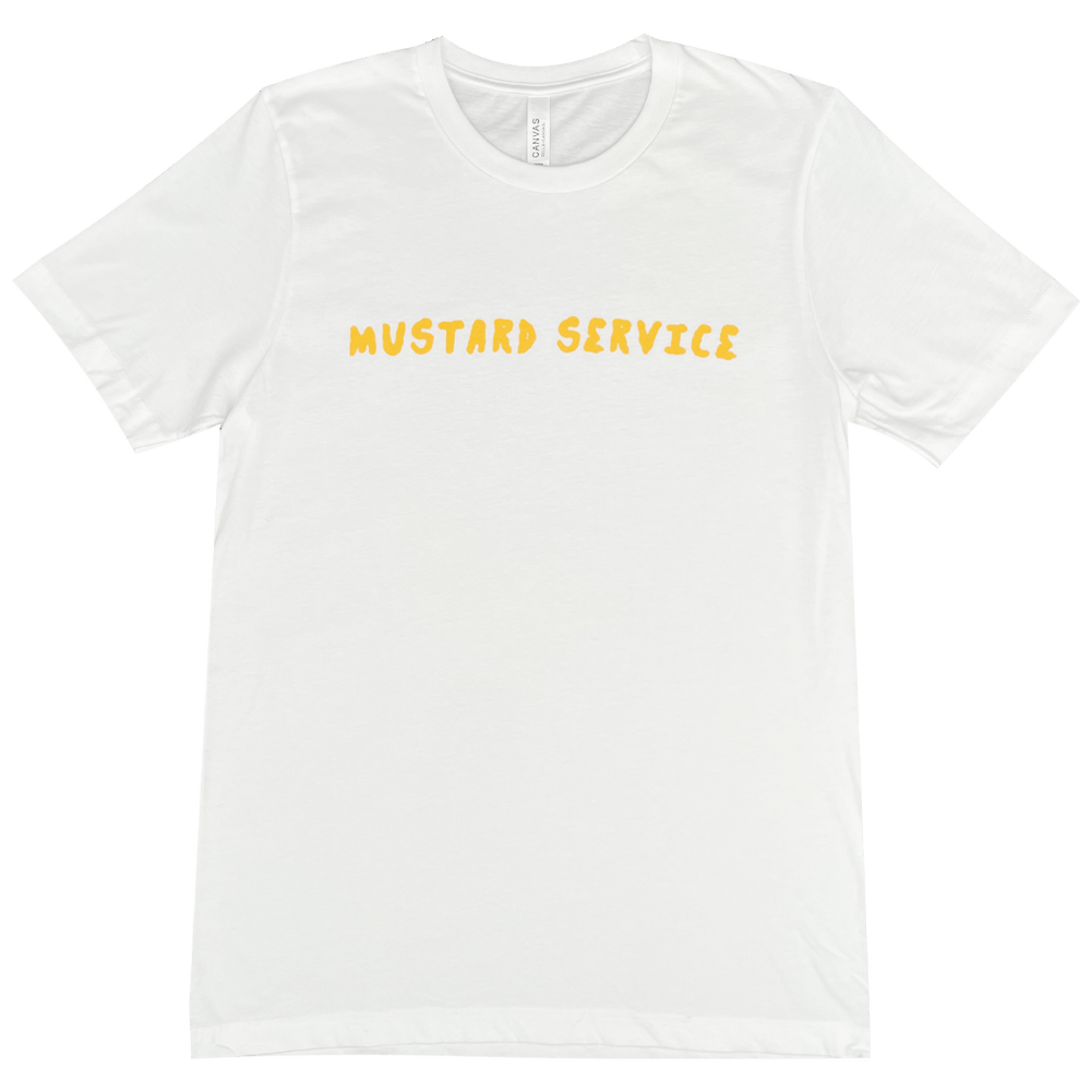 Mustard Service - Zest Pop White T-Shirt