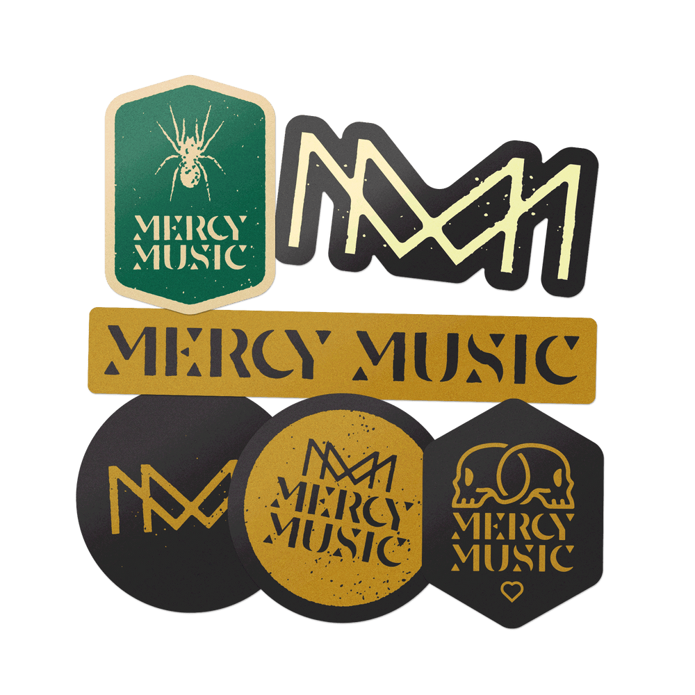 Mercy Music - Sticker Pack