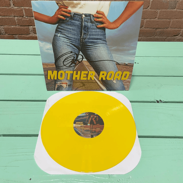 Signed Mother Road Yellow Vinyl – Hello Merch