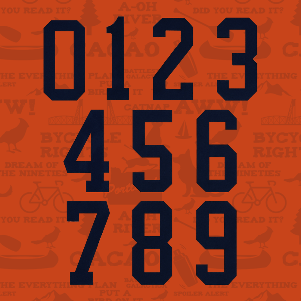 Portlandia - Jersey Number Add-On
