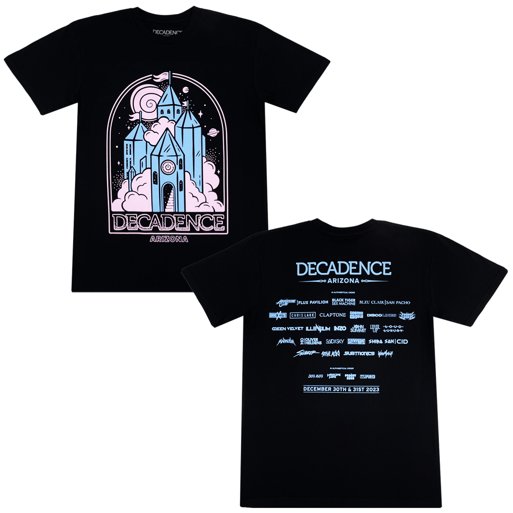 Relentless Beats - Decadence 2023 Lineup Tee