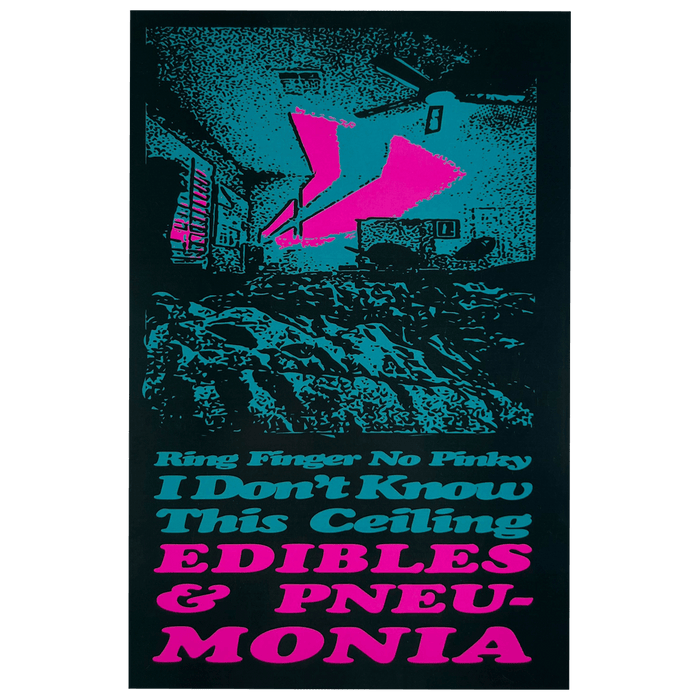 Ring Finger No Pinky - I Don't Know This Ceiling Poster