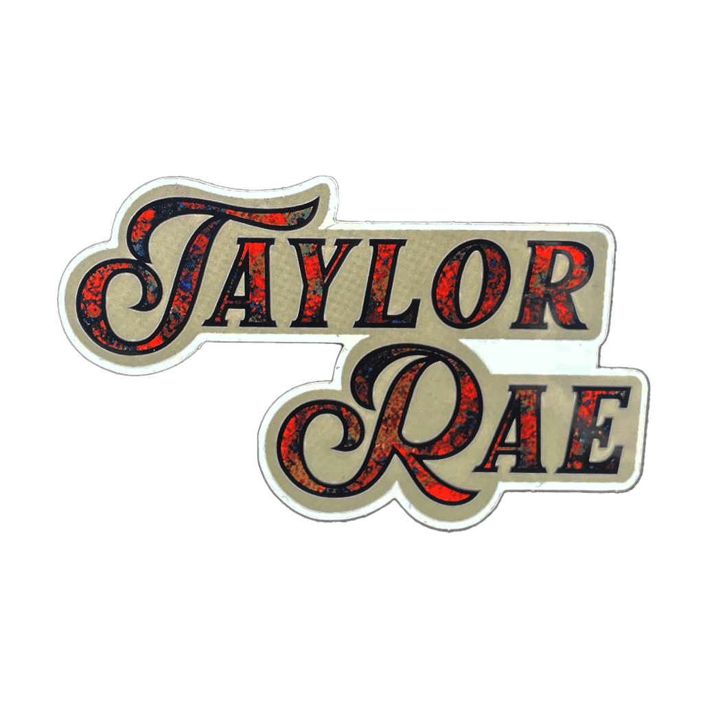 Taylor Rae - Taylor Rae Logo Sticker