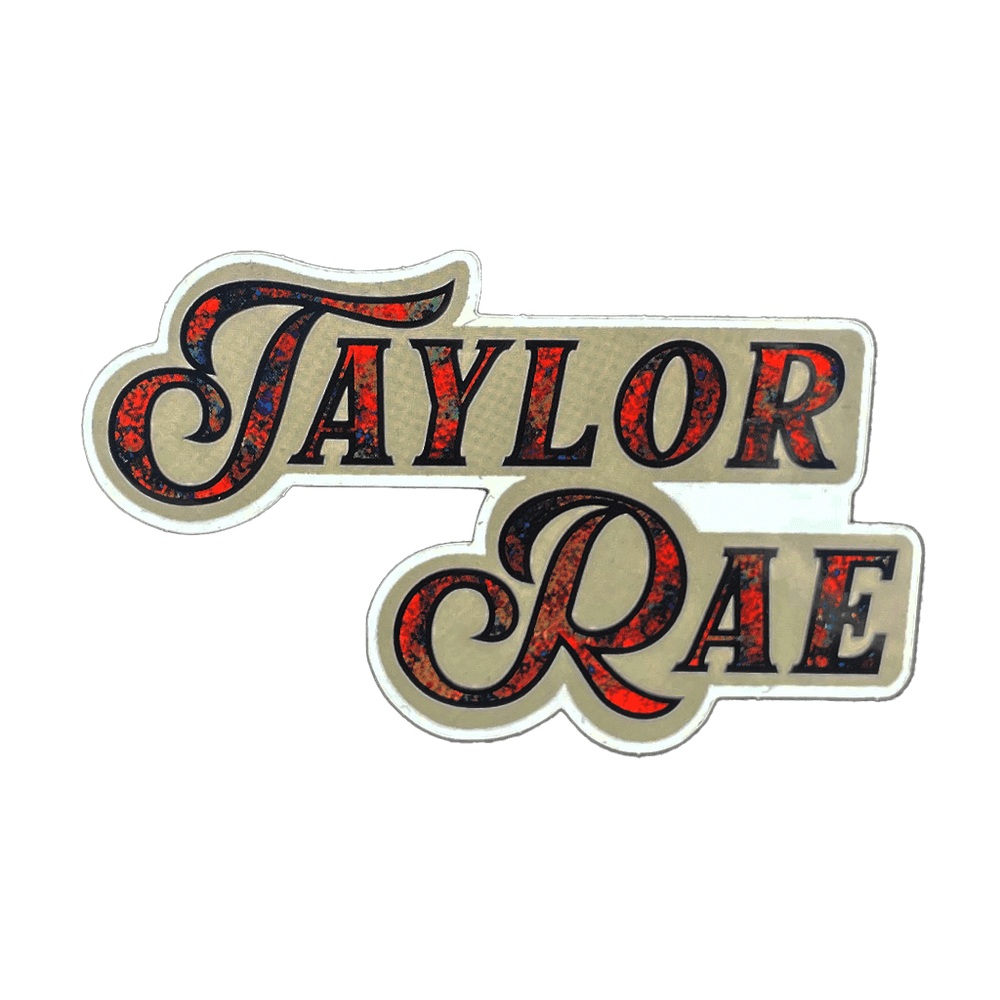 Taylor Rae - Taylor Rae Logo Sticker