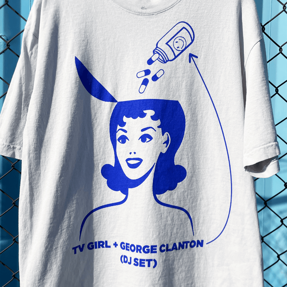 TV Girl - TV Girl x George Clanton DJ Set T-Shirt