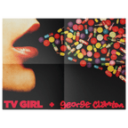 TV Girl - TV Girl + George Clanton - Fauxllennium - 12" Pink/Black ...