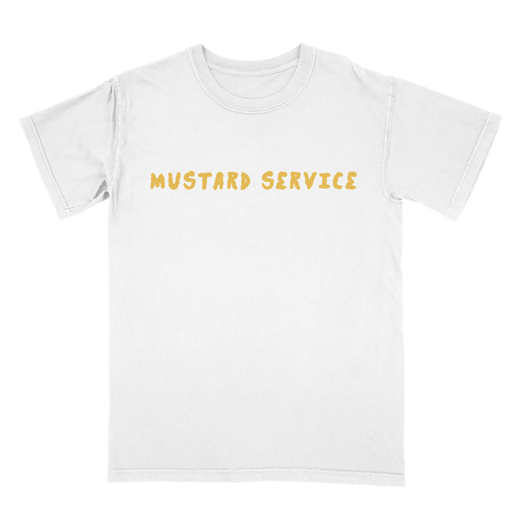 Mustard Service - Zest Pop White T-Shirt