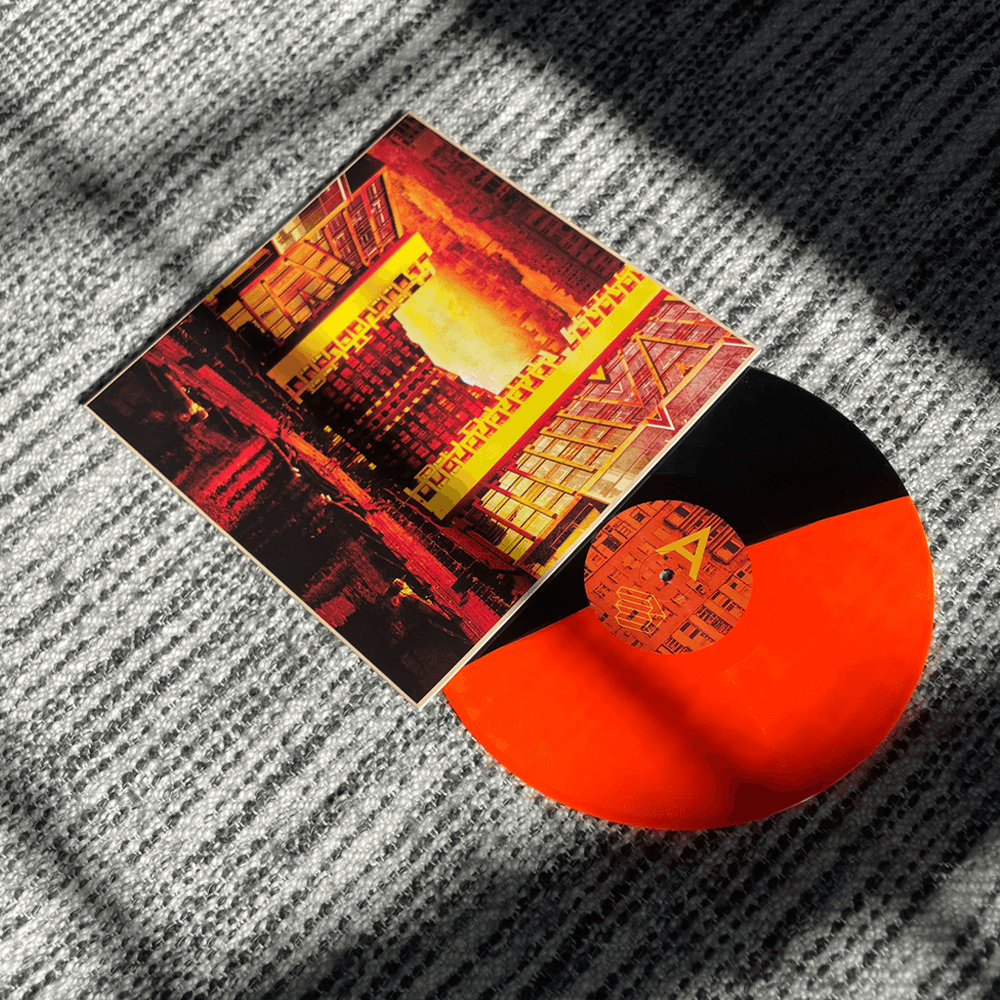 C418 - Excursions - 12" Orange & Black Split Vinyl