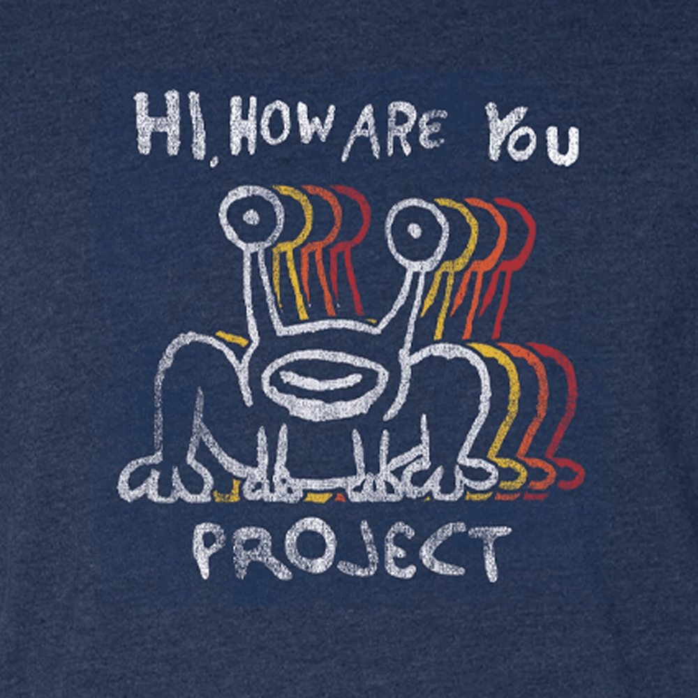 Hi, How Are You Project - Triple Frog Navy T-Shirt