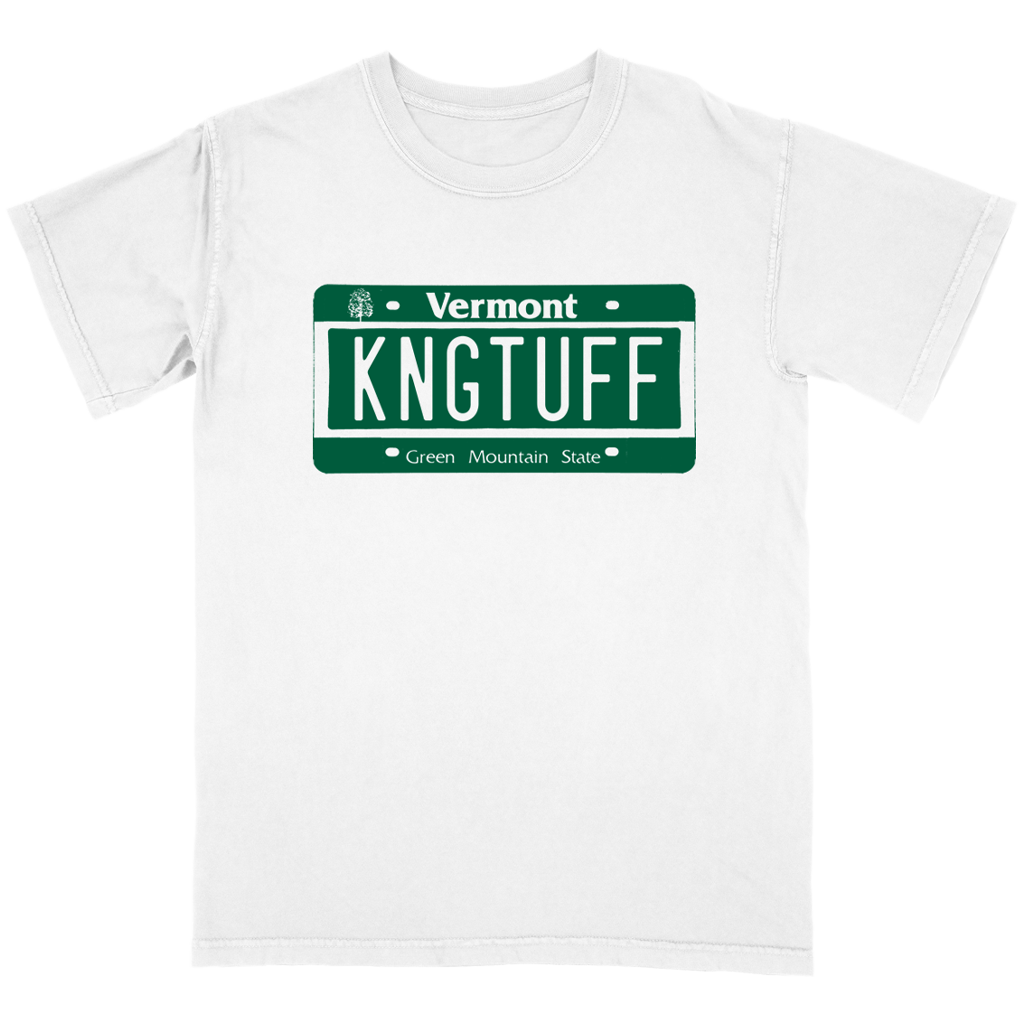 King Tuff - VT License Plate T-Shirt
