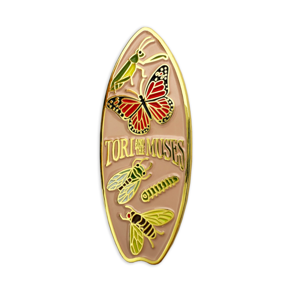 Tori Amos - Tori and the Muses Insect Surfboard Pin