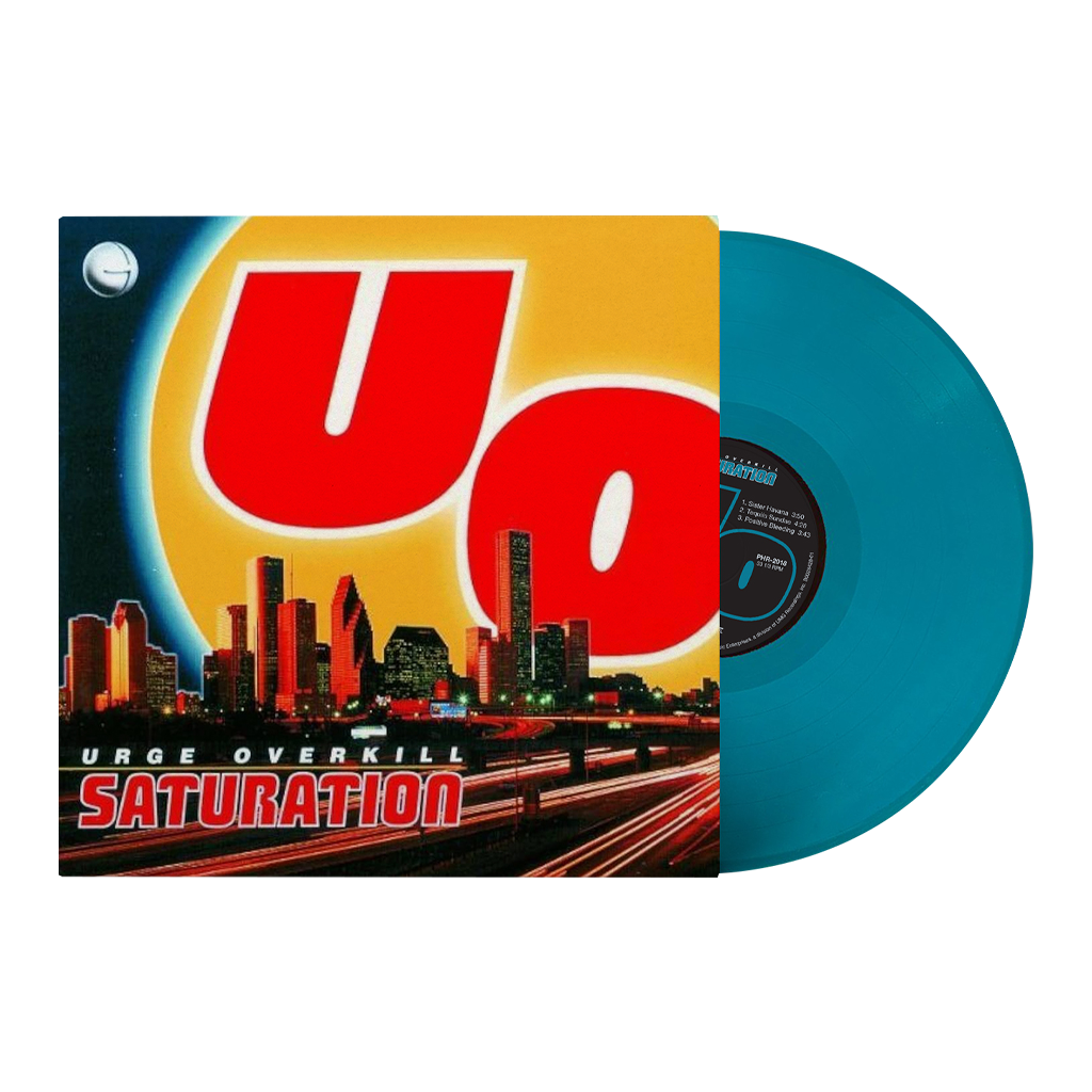 Urge Overkill - Saturation - 12" Turquoise Vinyl