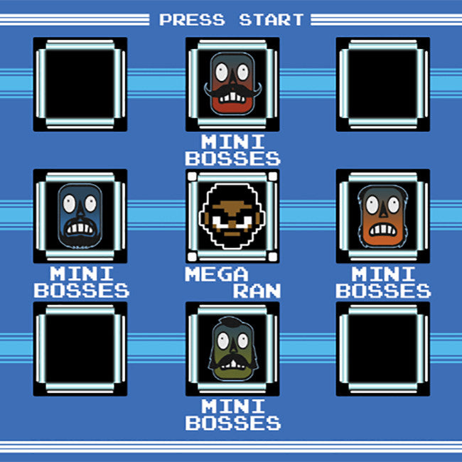 Minibosses / Mega Ran Split 10"