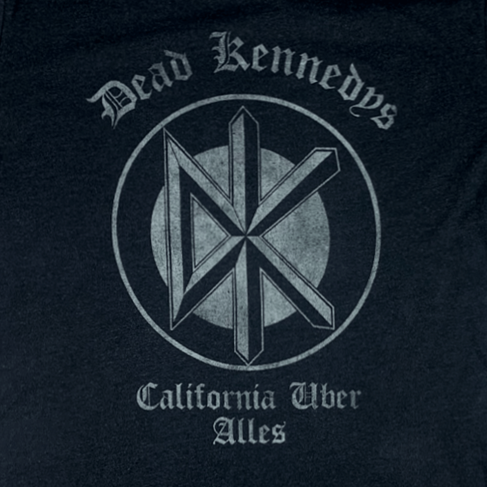 Dead Kennedys - California Uber Alles Vintage Black T-Shirt