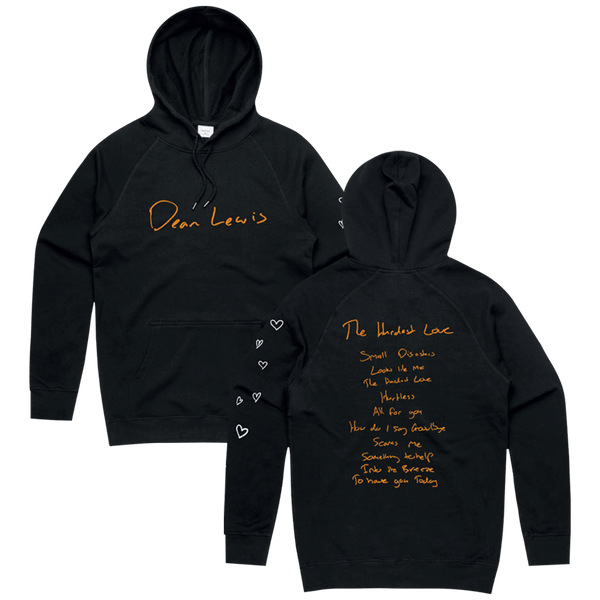 Dean Lewis - The Hardest Love Black Hoodie – Hello Merch