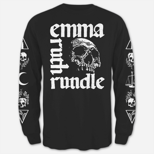 Emma Ruth Rundle - Patterson Black Long Sleeve T-Shirt