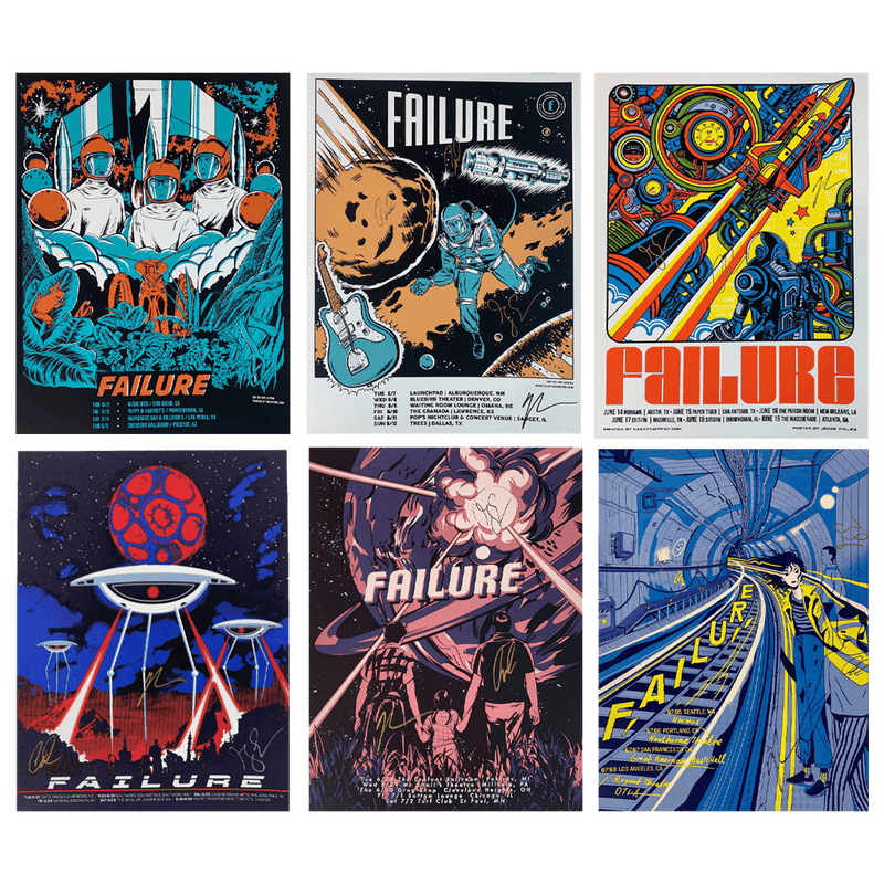 Failure Tour 2022 Posters