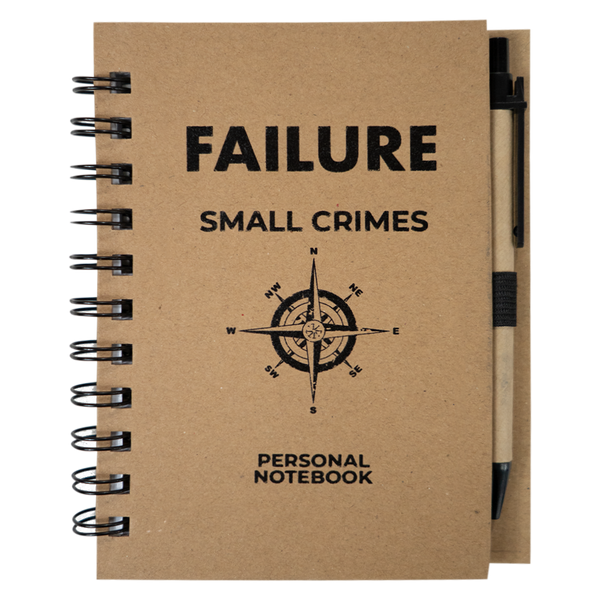 Small Crimes Notebook – Hello Merch