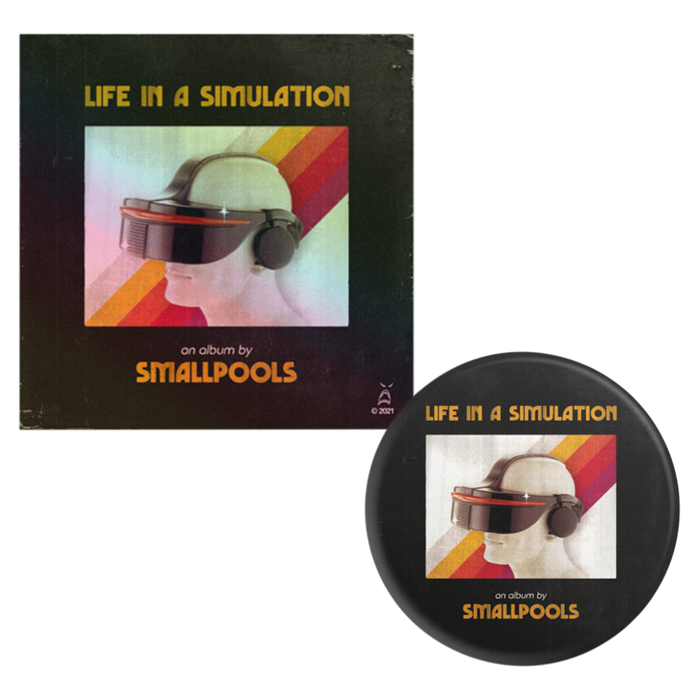 Smallpools - Life In A Simulation Sticker-Button Pack