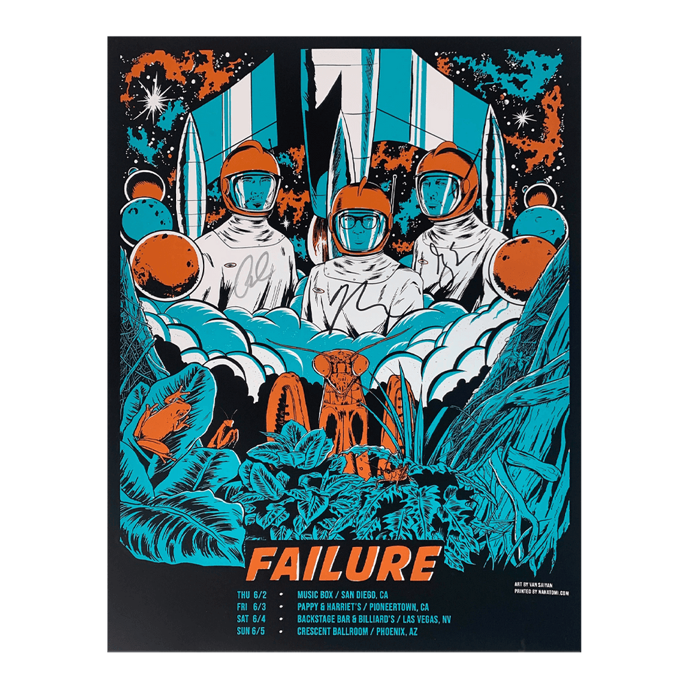 Failure Tour 2022 Posters