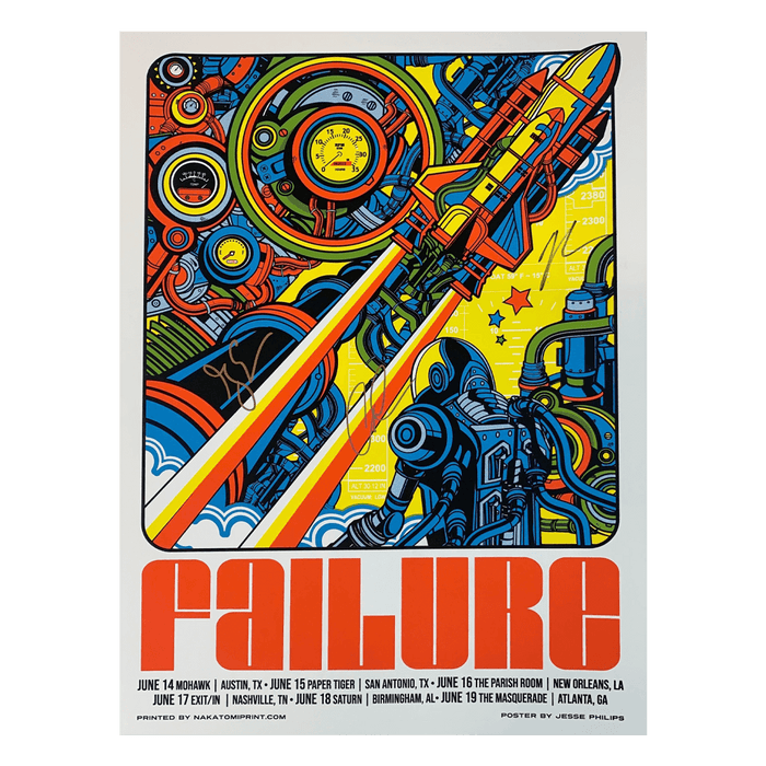 Failure Tour 2022 Posters