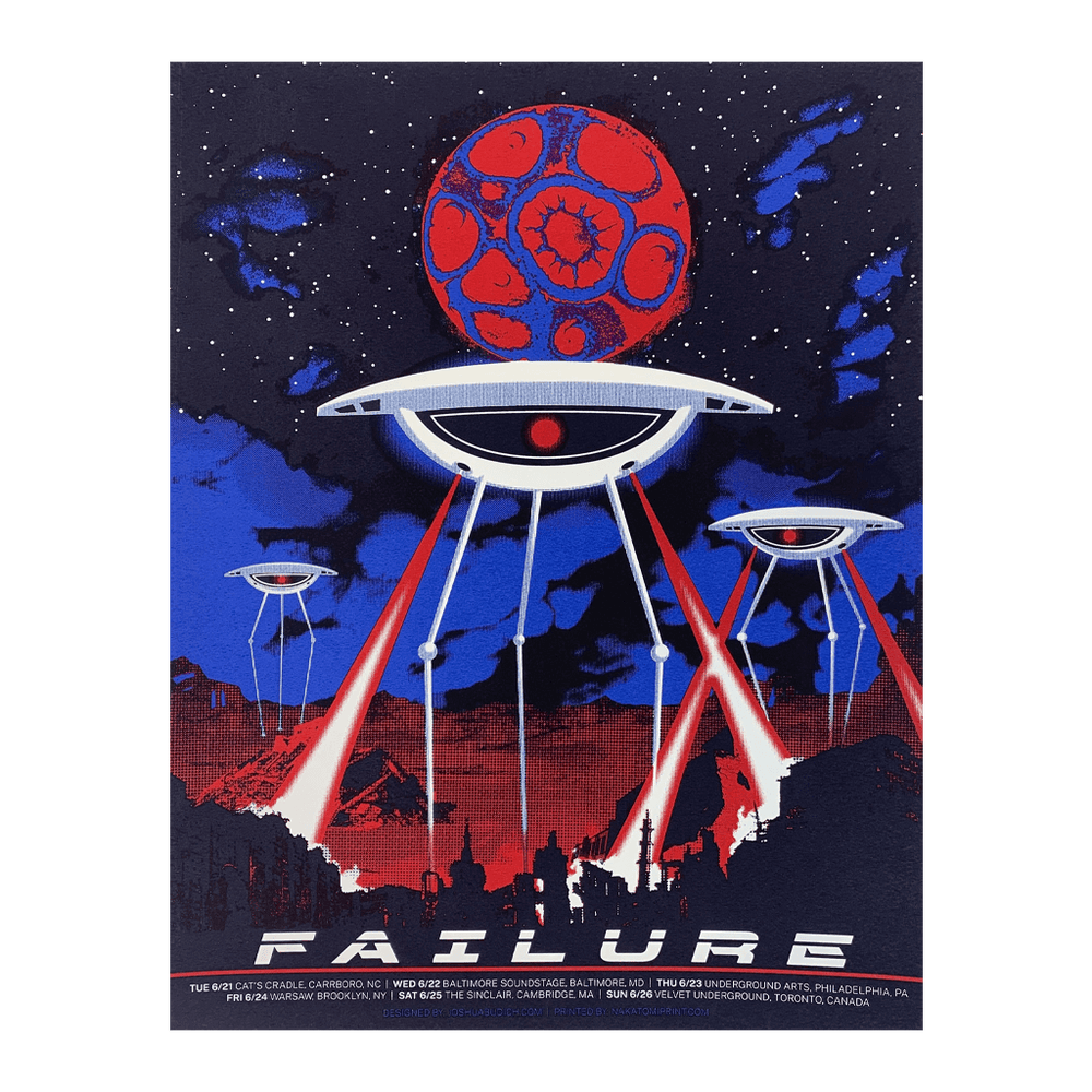 Failure Tour 2022 Posters