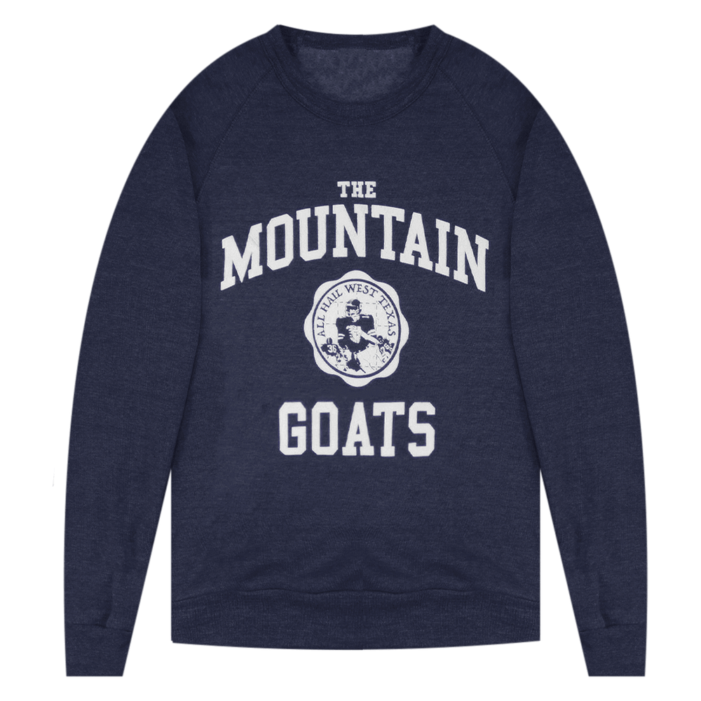 The Mountain Goats - West Texas Eco Navy Sweatshirt