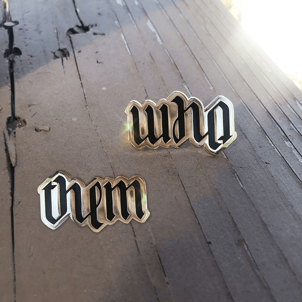 Who/Them Pin